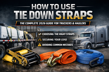 How to Use Tie Down Straps The Complete 2026 Guide for Truckers & Haul ...