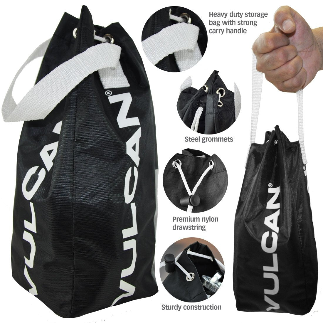 VULCAN Security Chain - Premium Case-Hardened - 3/8 Inch x 6 Foot ...